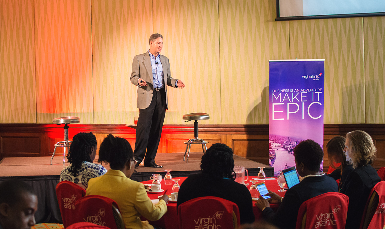 Virgin Atlantic leadership workshop led by author Steve Jacobs | Virgo ...